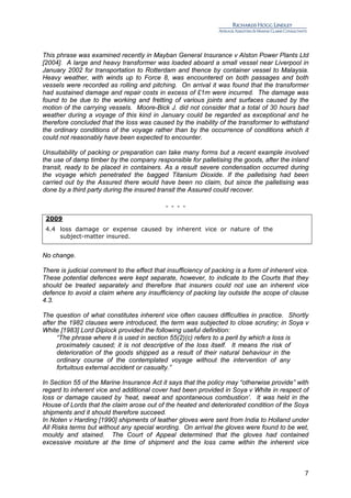 Cargo clauses09 | PDF