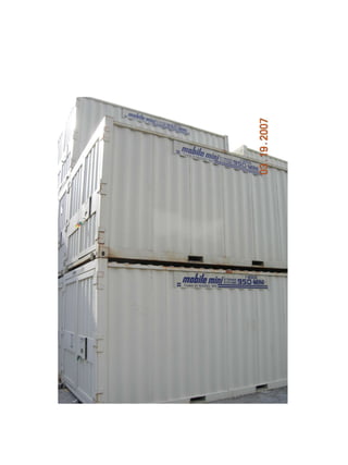 Cargo container details | PPT