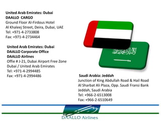 DAALLO CARGO | PPTX