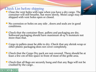 Container Desiccant - Cargo Dry Pak | PPT