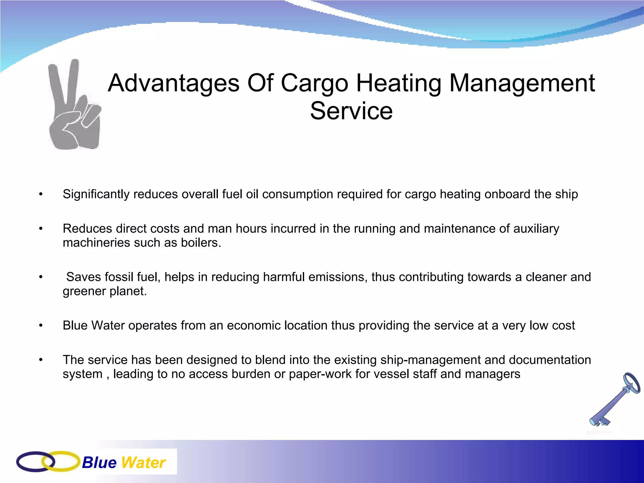 Cargo Heating Management Service | PPS