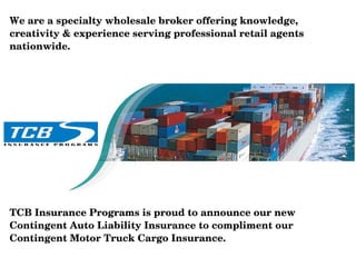 Cargo insurance | PPT