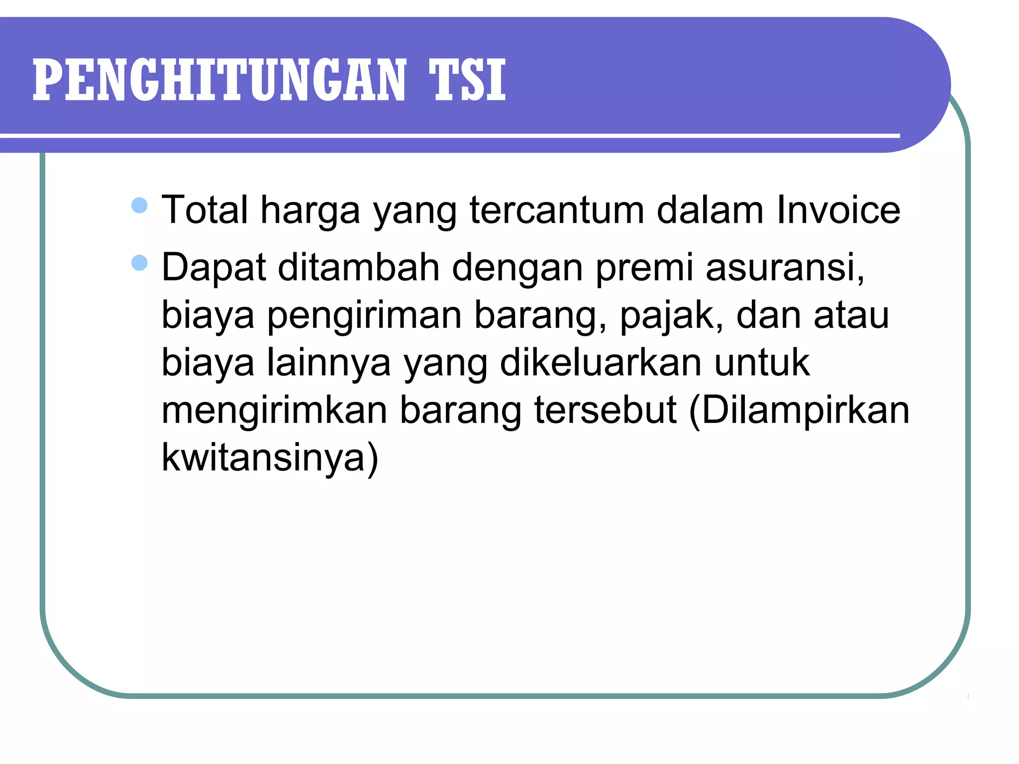 Cargo insurance upload | PPT