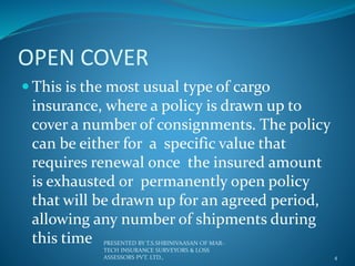 Cargo insurance & surveying | PPT