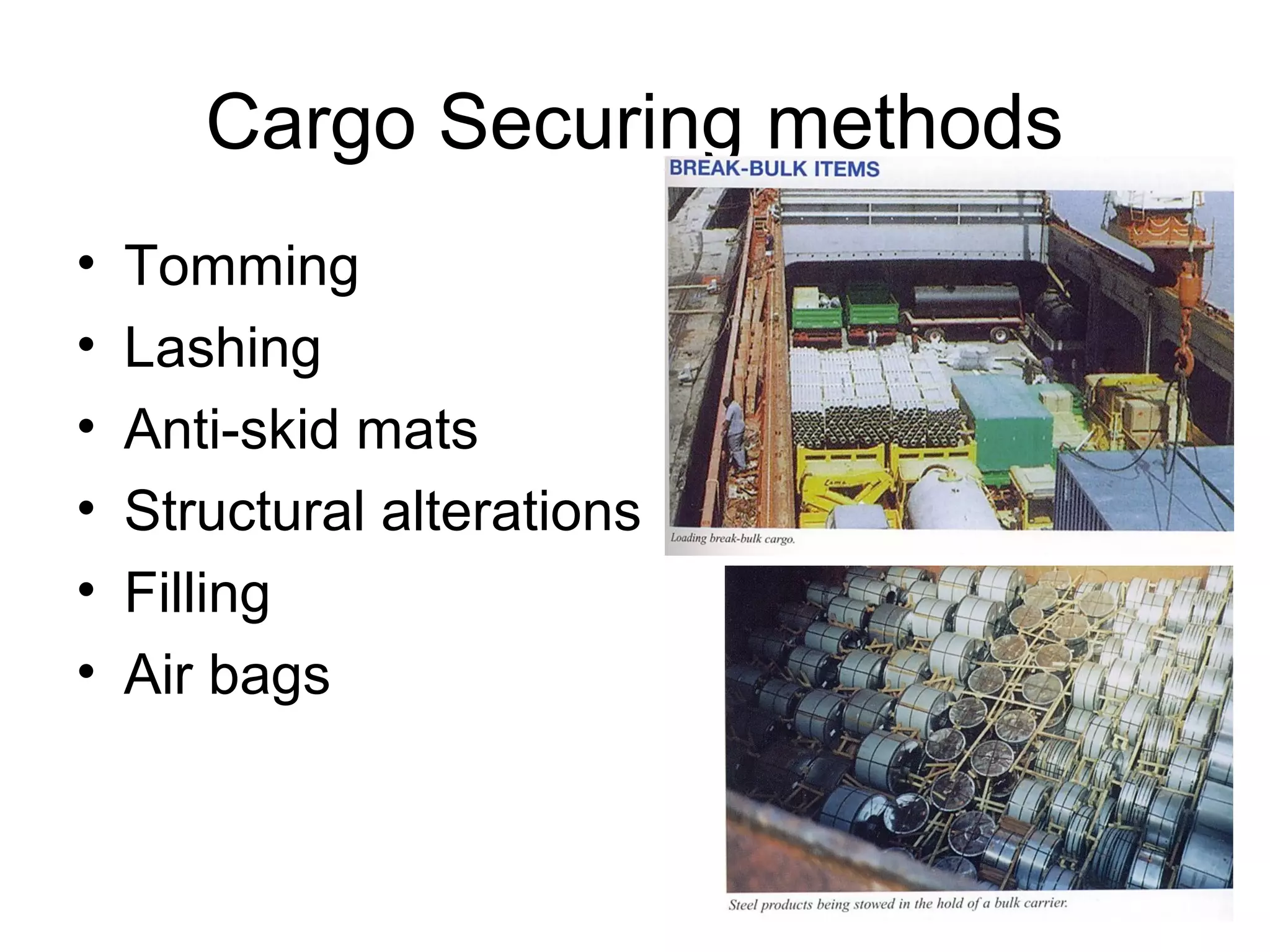 Cargo lashing | PPT