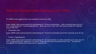 Cargo liquefaction | PPTX