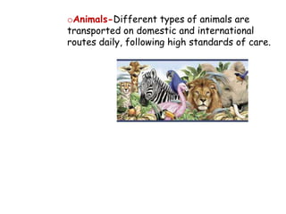 Cargo logistics management ppt | PPTX