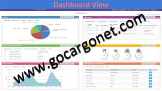 Cargonet freight forwarding software module | PPTX