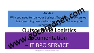 Cargonet freight forwarding software module | PPTX