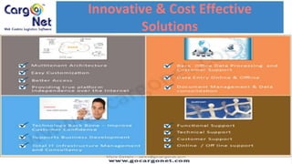 Cargonet freight forwarding software module | PPT