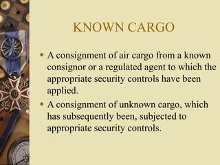 Cargo security at kenya’s airports | PPT | Air Travel | Travel Type