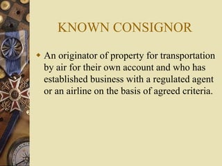 Cargo security at kenya’s airports | PPT | Air Travel | Travel Type