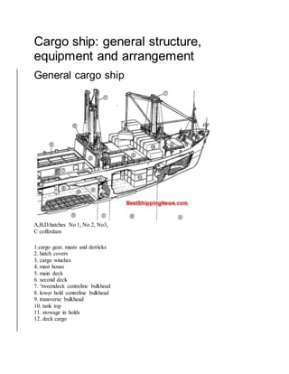 Cargo ship componenet | DOCX