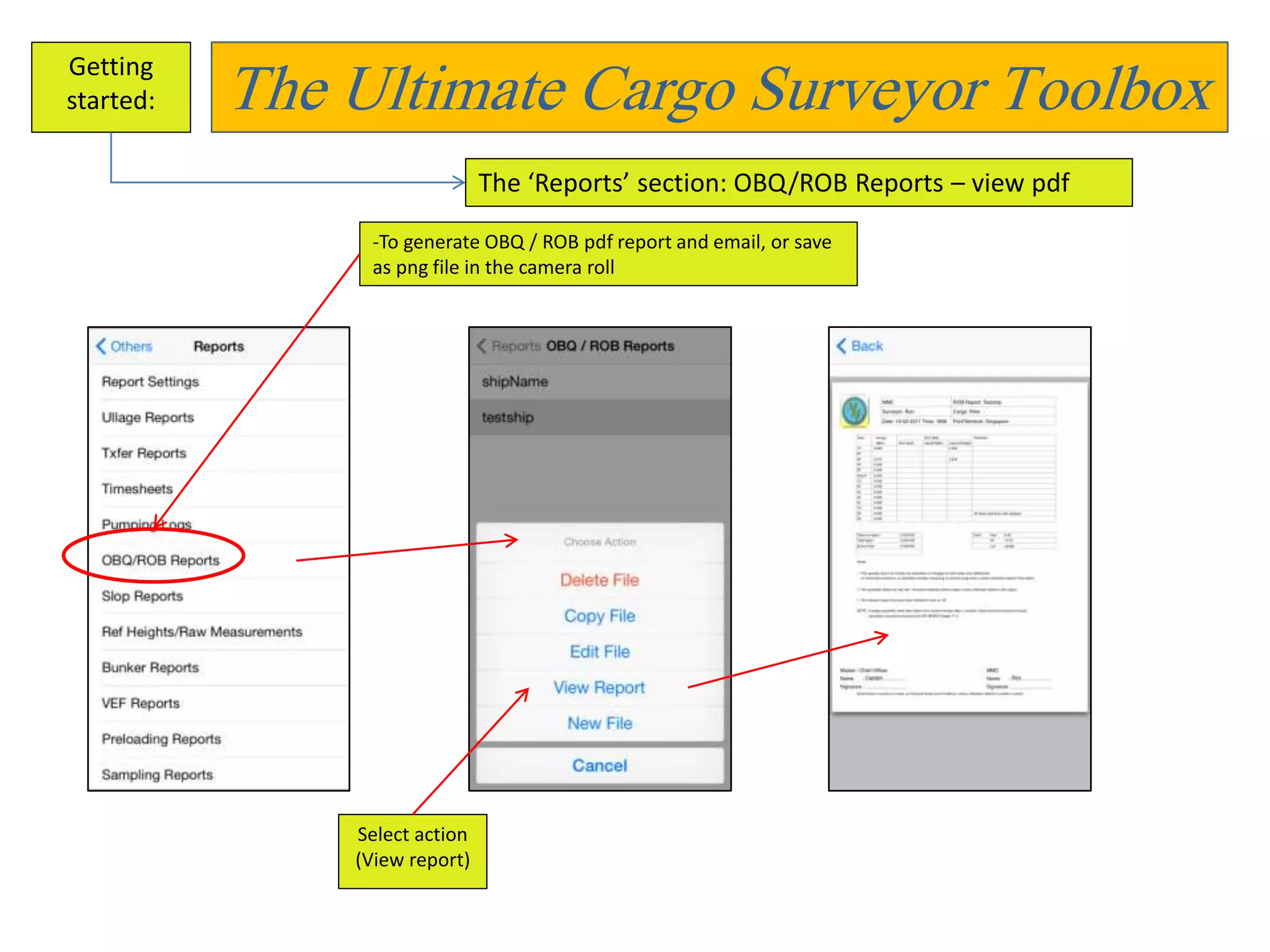 CargoSurveyor: toolbox for marine cargo surveyors | PPTX