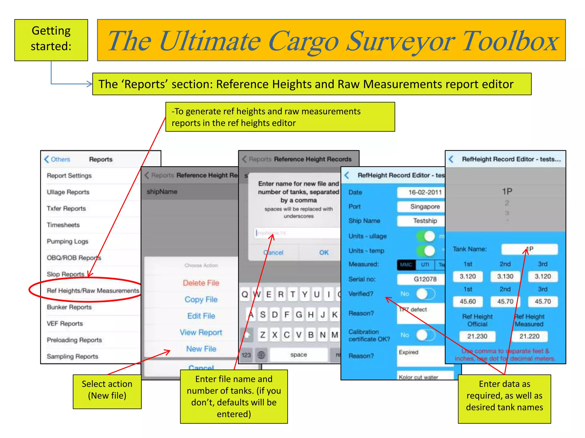 CargoSurveyor: toolbox for marine cargo surveyors | PPTX