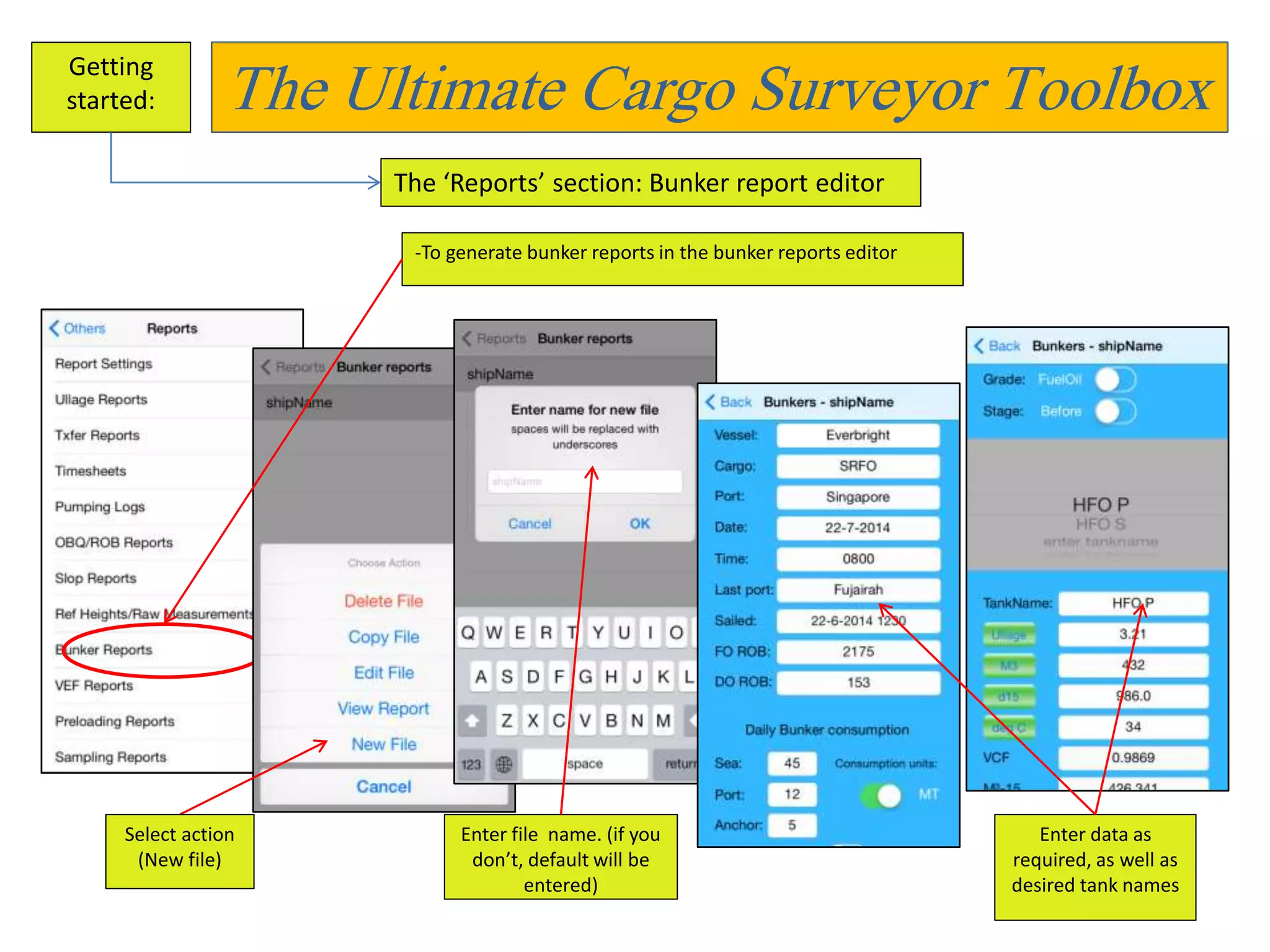 CargoSurveyor: toolbox for marine cargo surveyors | PPTX