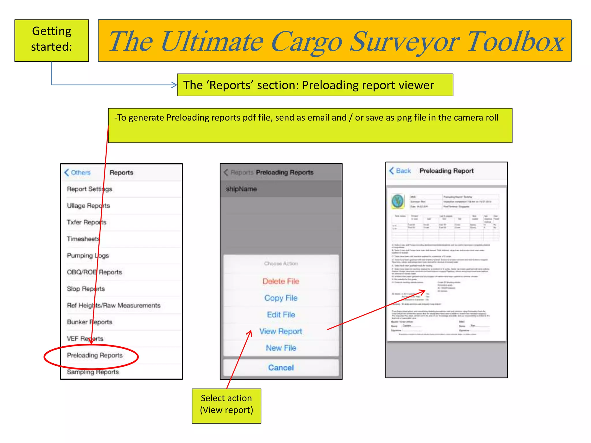CargoSurveyor: toolbox for marine cargo surveyors | PPTX