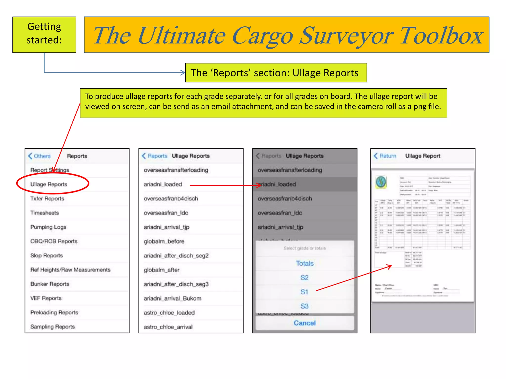 CargoSurveyor: toolbox for marine cargo surveyors | PPTX