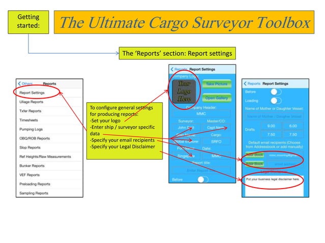 CargoSurveyor: toolbox for marine cargo surveyors | PPTX | Logistics ...