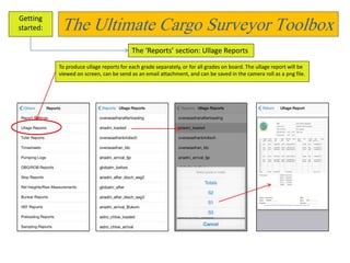 CargoSurveyor: toolbox for marine cargo surveyors | PPTX