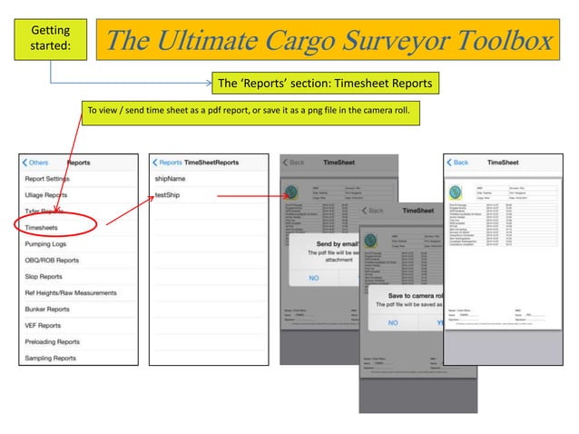 CargoSurveyor: toolbox for marine cargo surveyors | PPTX | Logistics ...