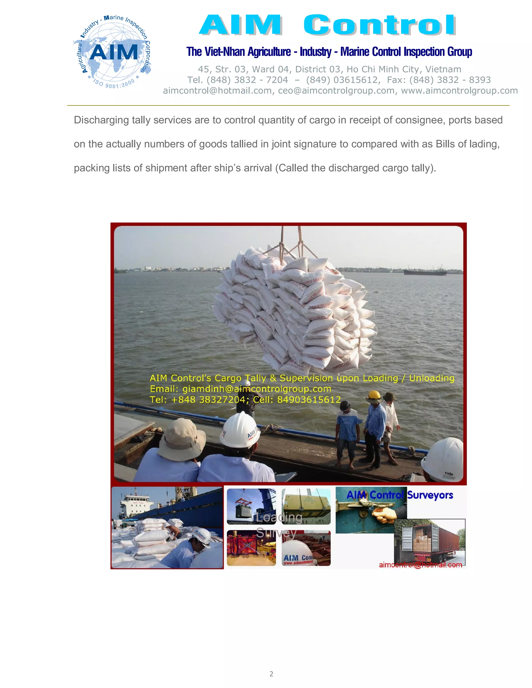 Cargo tally in Vietnam | PDF | Logistics and Transportation Industry ...