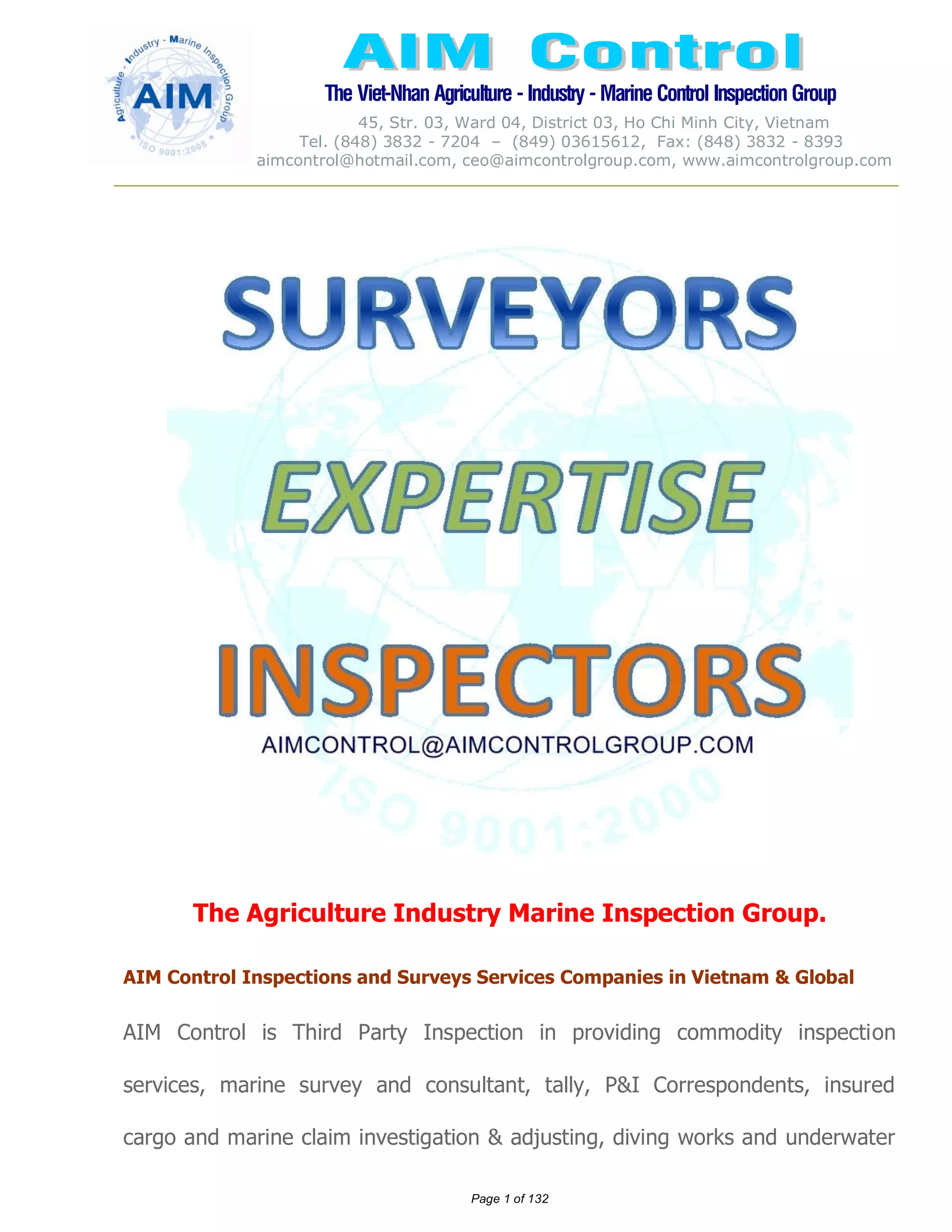 Cargo tally and surveyors | PDF