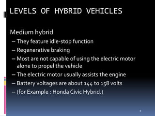 Car hybrid Technology | PPTX