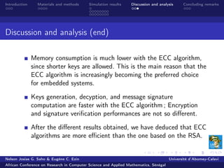 Cari2020 Comparative Study of the Performance of Elliptic Curve Cryptography Algorithms with ...