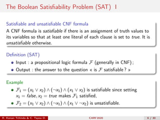 Cari2020 Parallel Hybridization for SAT: An Efficient Combination of ...