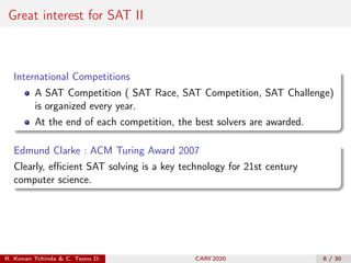 Cari2020 Parallel Hybridization for SAT: An Efficient Combination of ...