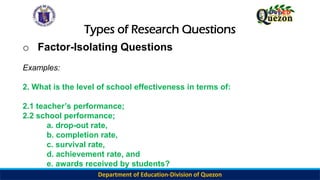 Writing Action Research Introduction by MA Cariaga | PDF