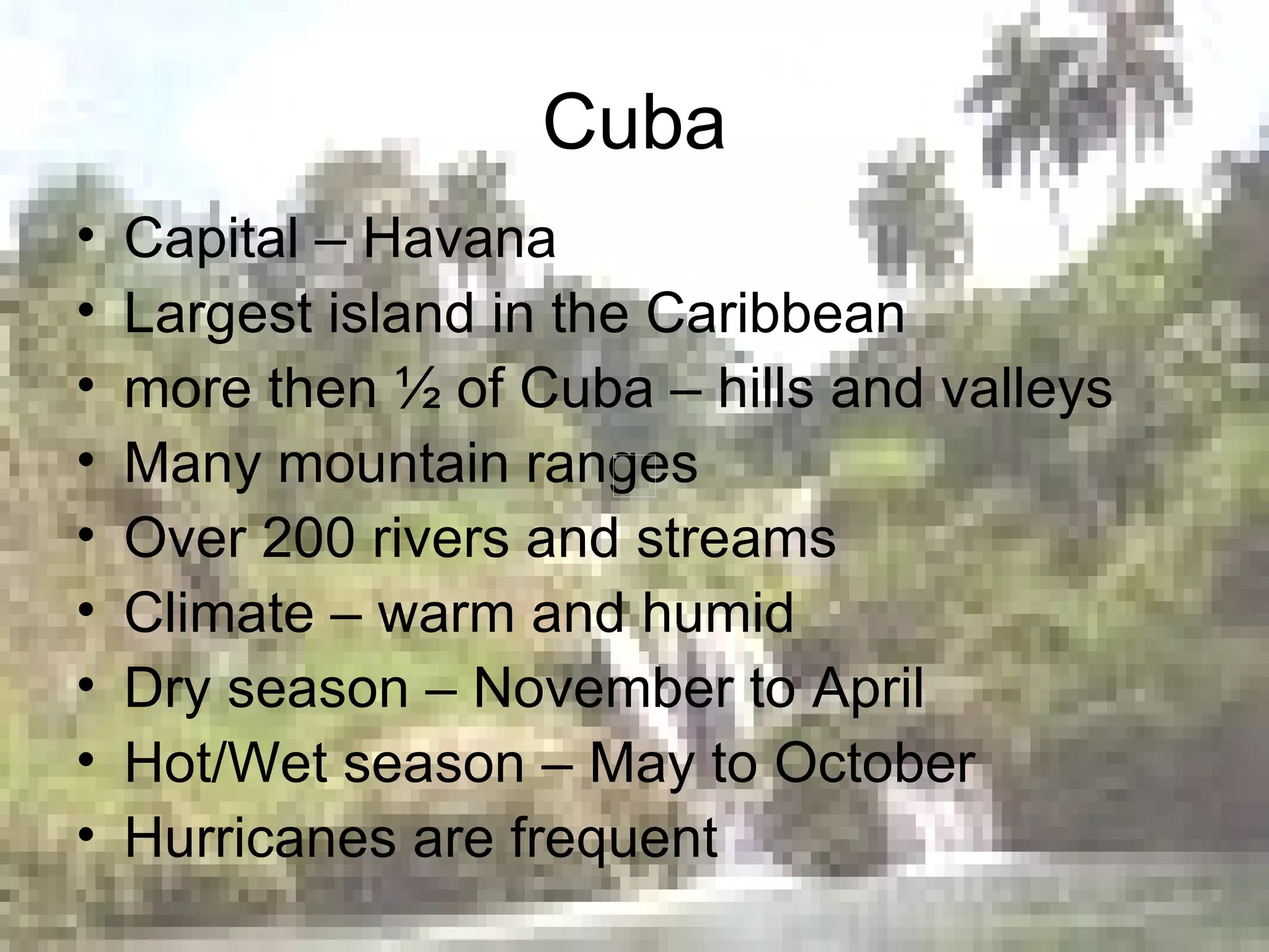 Caribbean Geography | PPT | South America Travel | Travel Locations