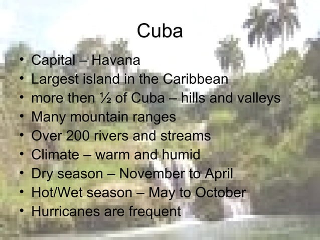 Caribbean Geography | PPT