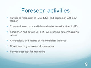 Caribbean LME Project Information Management System/Regional ...