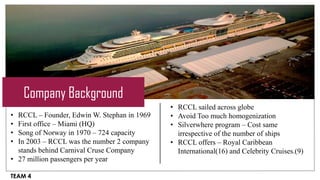 Caribbean cruises IT strategy an analysis | PPT