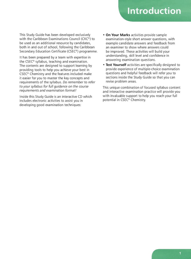 Caribbean csec chemistry study guide | PDF | Currencies | Economy