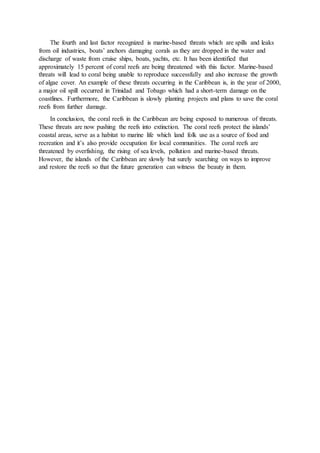 CARIBBEAN ESSAY (Natural Hazards).docx