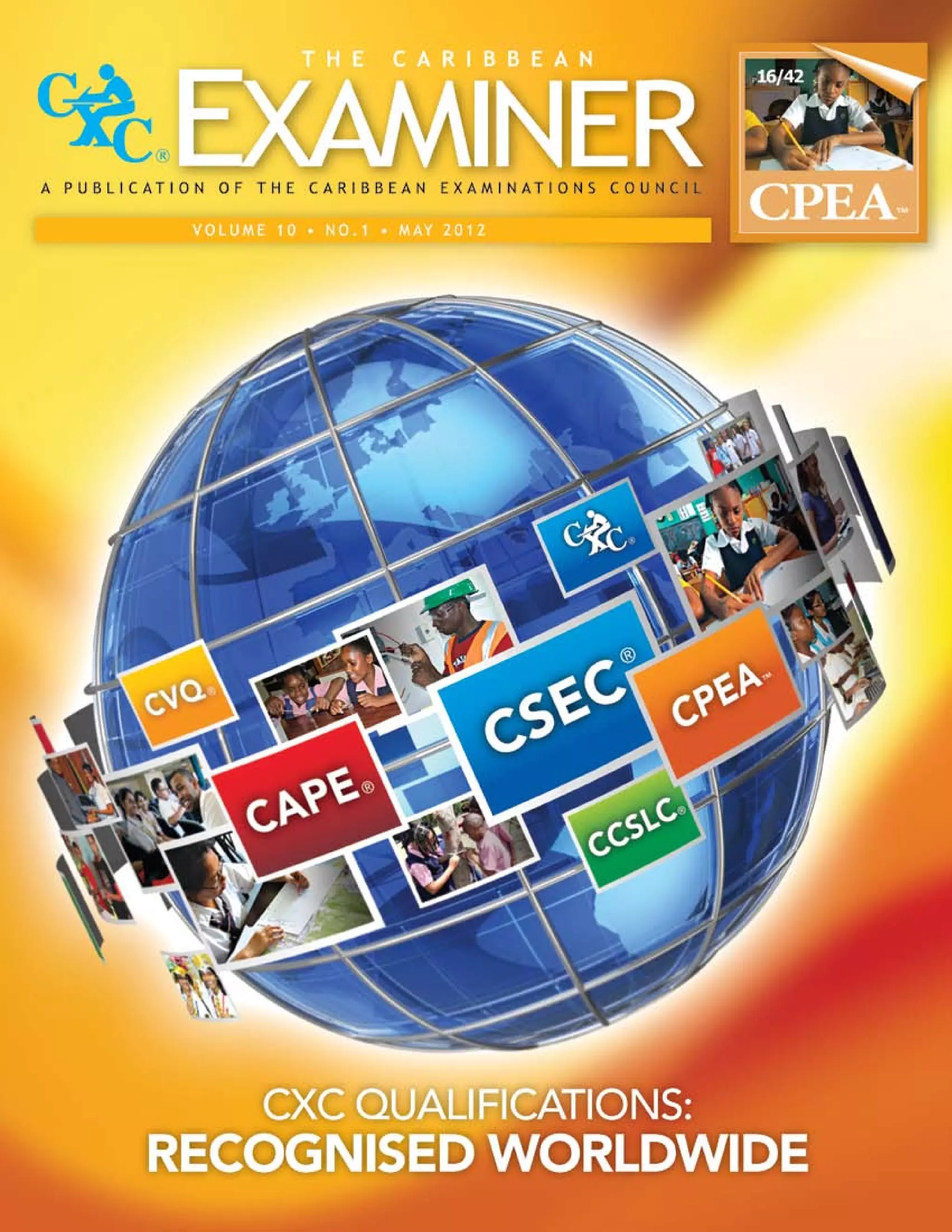 The Caribbean Examiner - CXC Qualifications: Recognised Worldwide | PDF