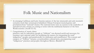 Caribbean Folk Music - Overview | PPT