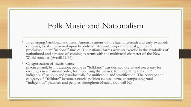 Caribbean Folk Music - Overview | PPT