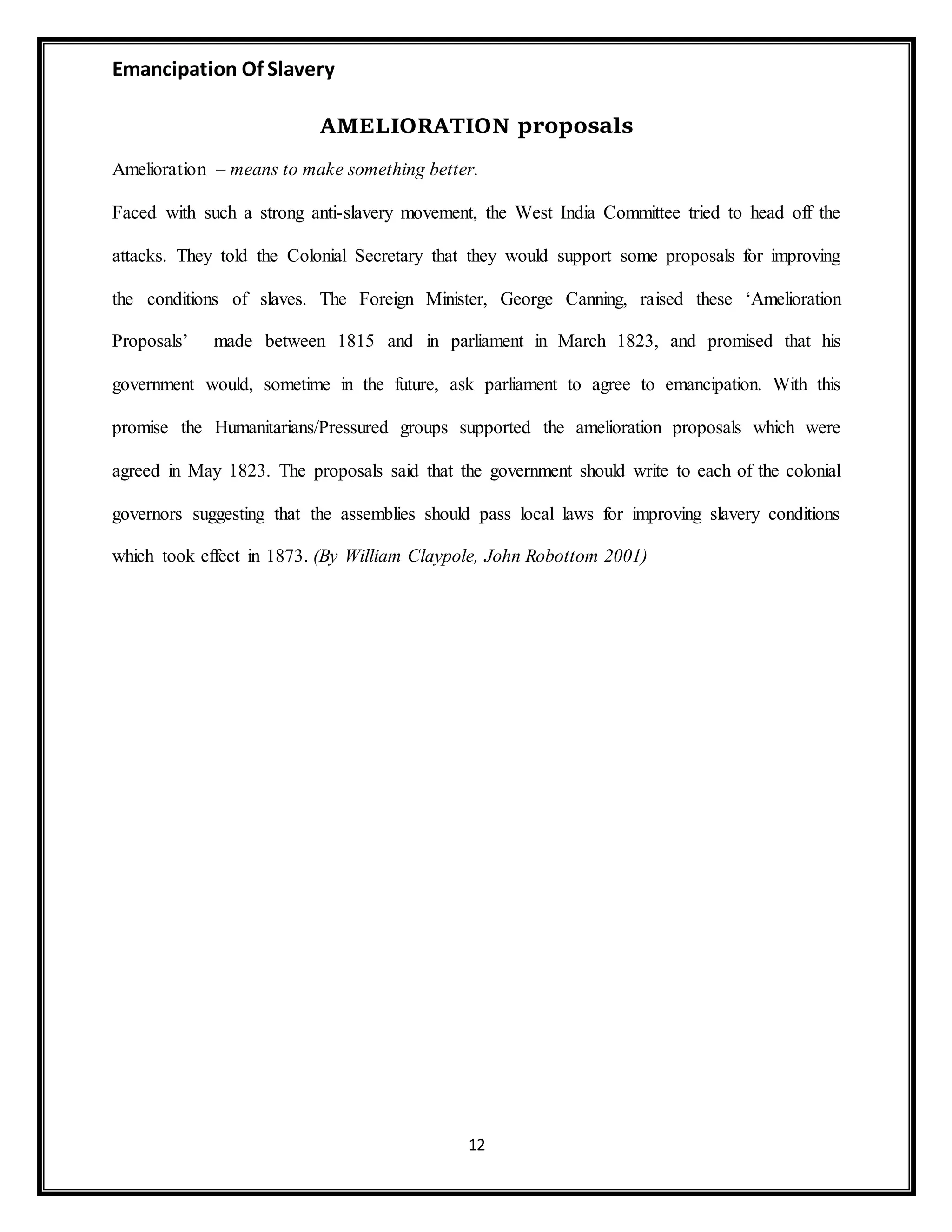 Caribbean History SBA | DOCX