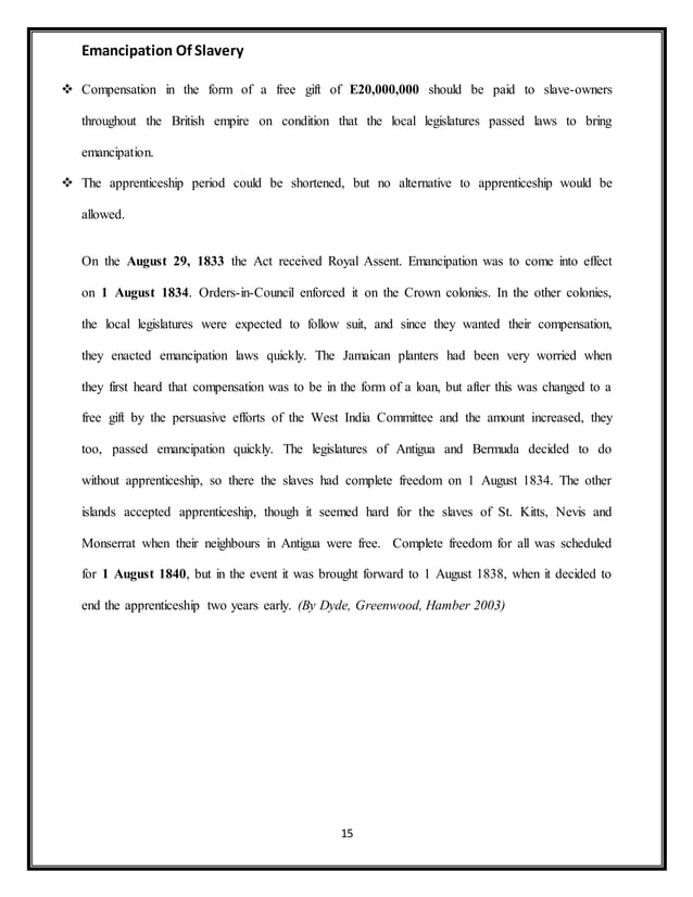 Caribbean History SBA | DOCX