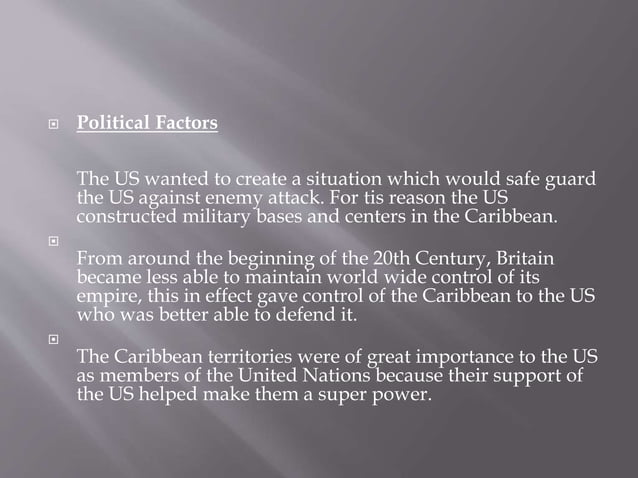 Caribbean history us1 | PPTX | North America Travel | Travel Locations