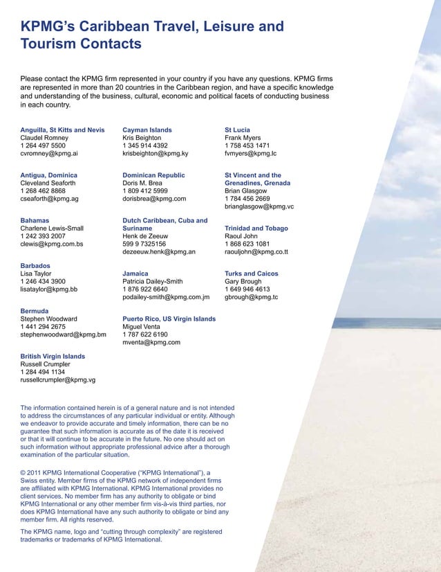 Caribbean Hotel Benchmark Survey | PDF