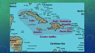 Geographic presentation of the Caribbean islands | PPTX