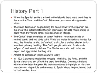 Caribbean Islands Week 2[2] | PPTX