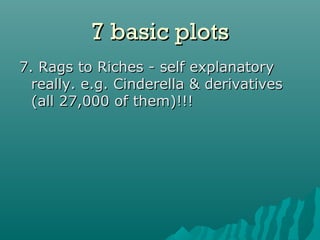 Caribbean media arts the 7 basic plots | PPT