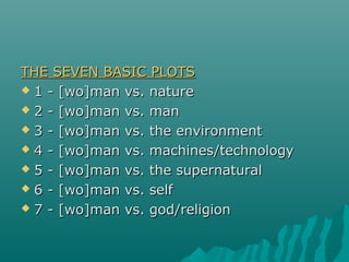 Caribbean media arts the 7 basic plots | PPT