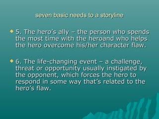 Caribbean media arts the 7 basic plots | PPT